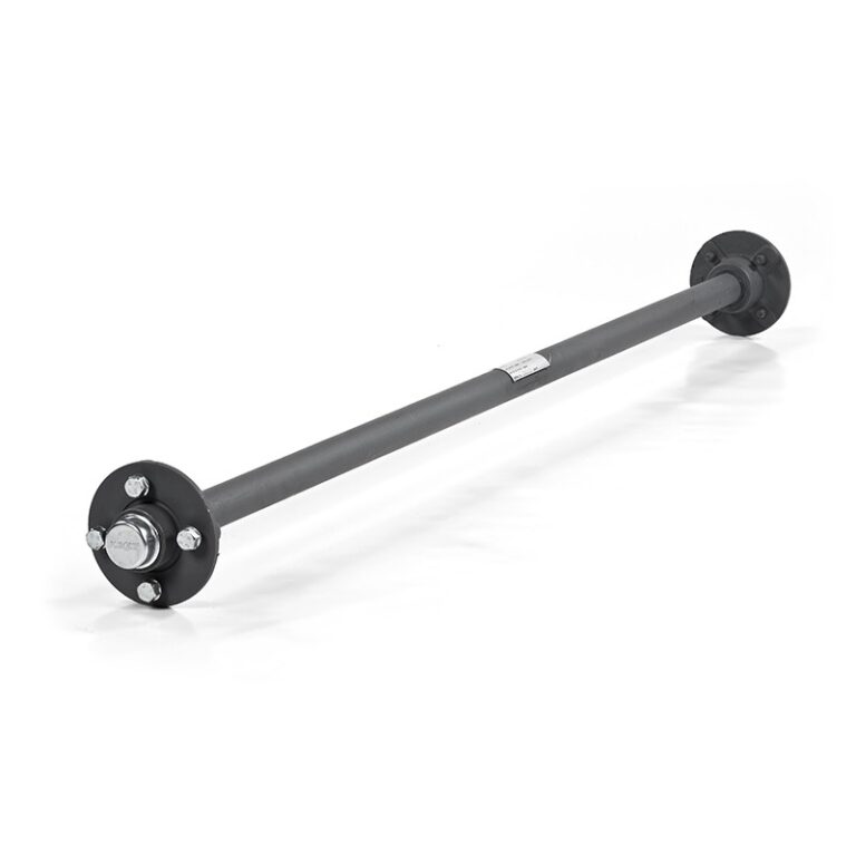 Unbraked Full Beam Axle 40mm Round 900kg - Burquip | Trailer Components ...