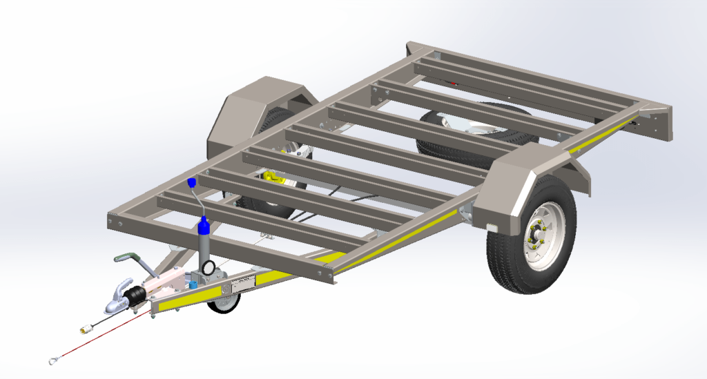 Burquip Rolling Chassis - Burquip | Trailer Components & Parts