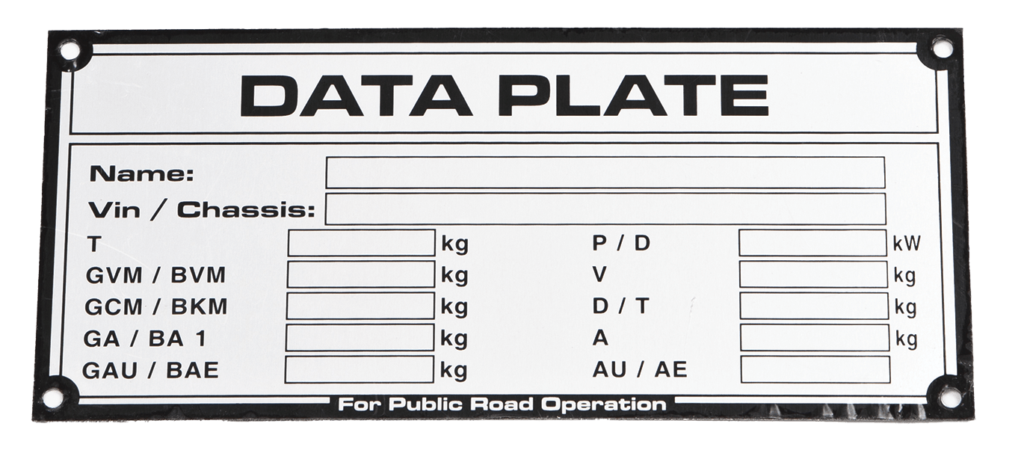 You need to know this about your trailer's data plate - Burquip ...