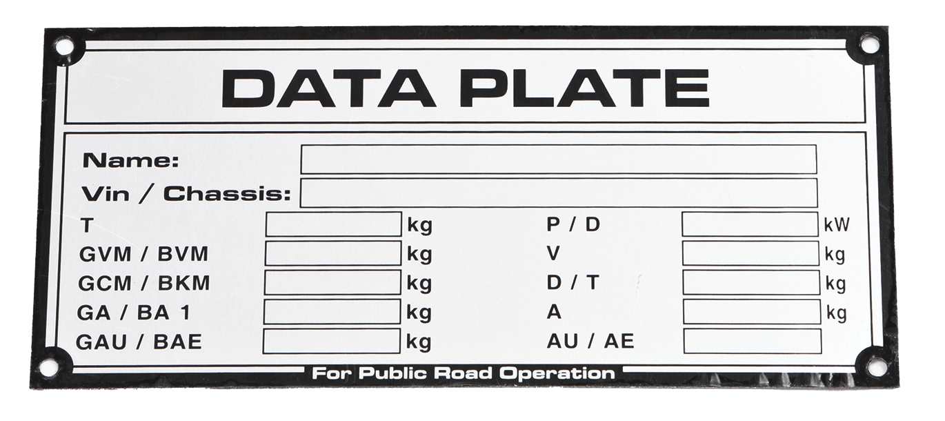 You need to know this about your trailer's data plate - Burquip ...