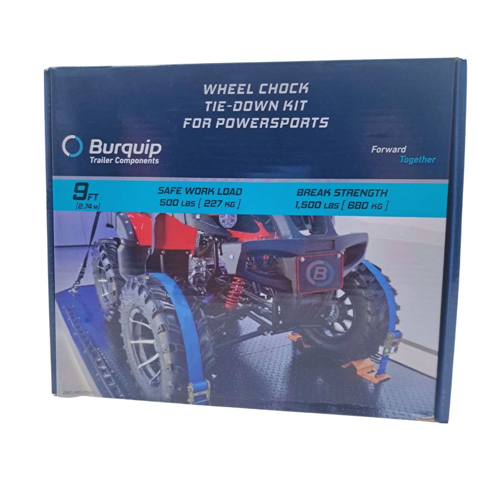 Wheel Chock Tie-Down Kit - Burquip | Trailer Components & Parts