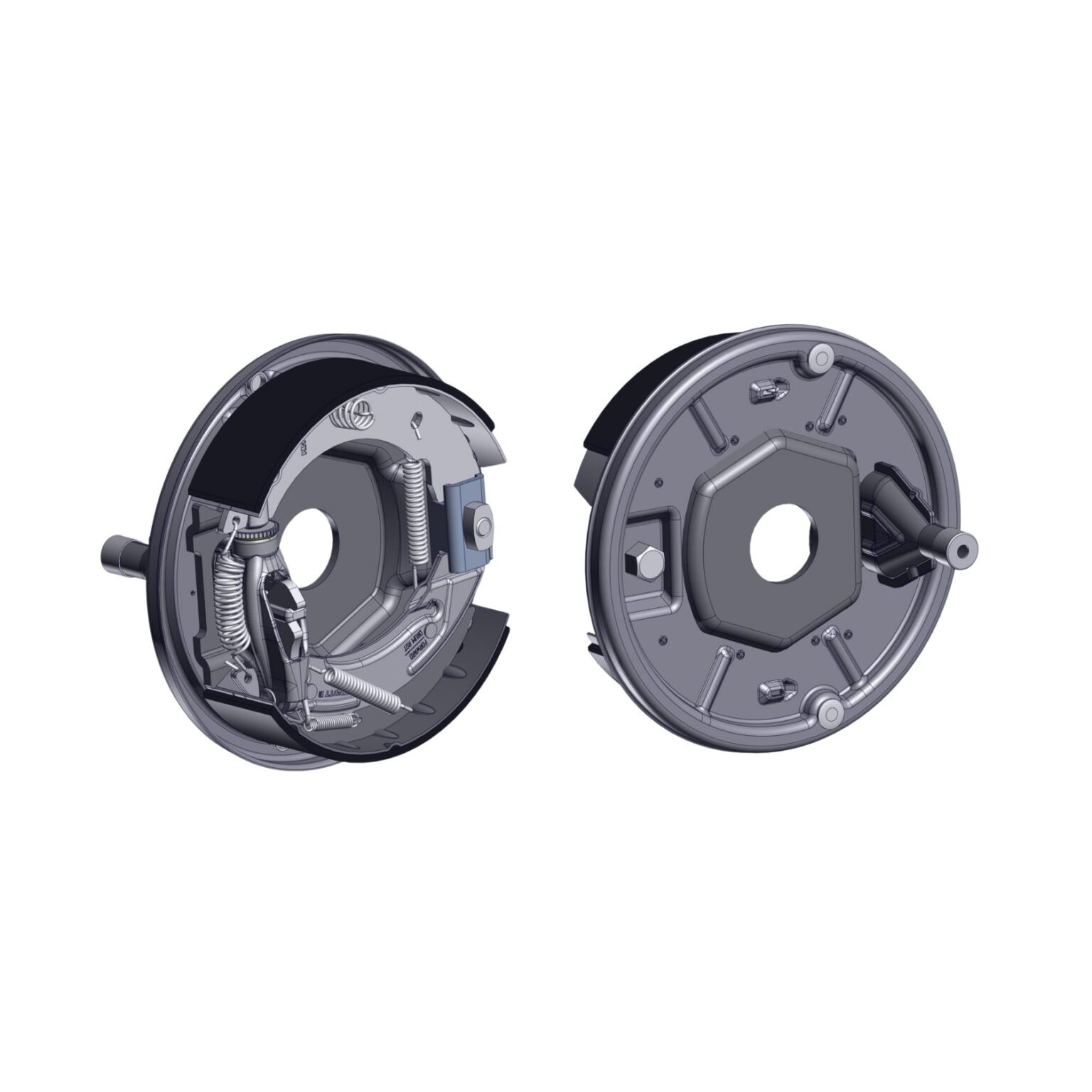 Brake Assembly 200×50 42mm Hole Auto Adjust L/R | Burquip | Trailer ...