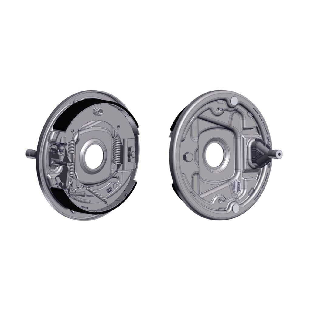 Brake Assembly 250×40 54mm Hole Auto Adjust L/R | Burquip | Trailer ...