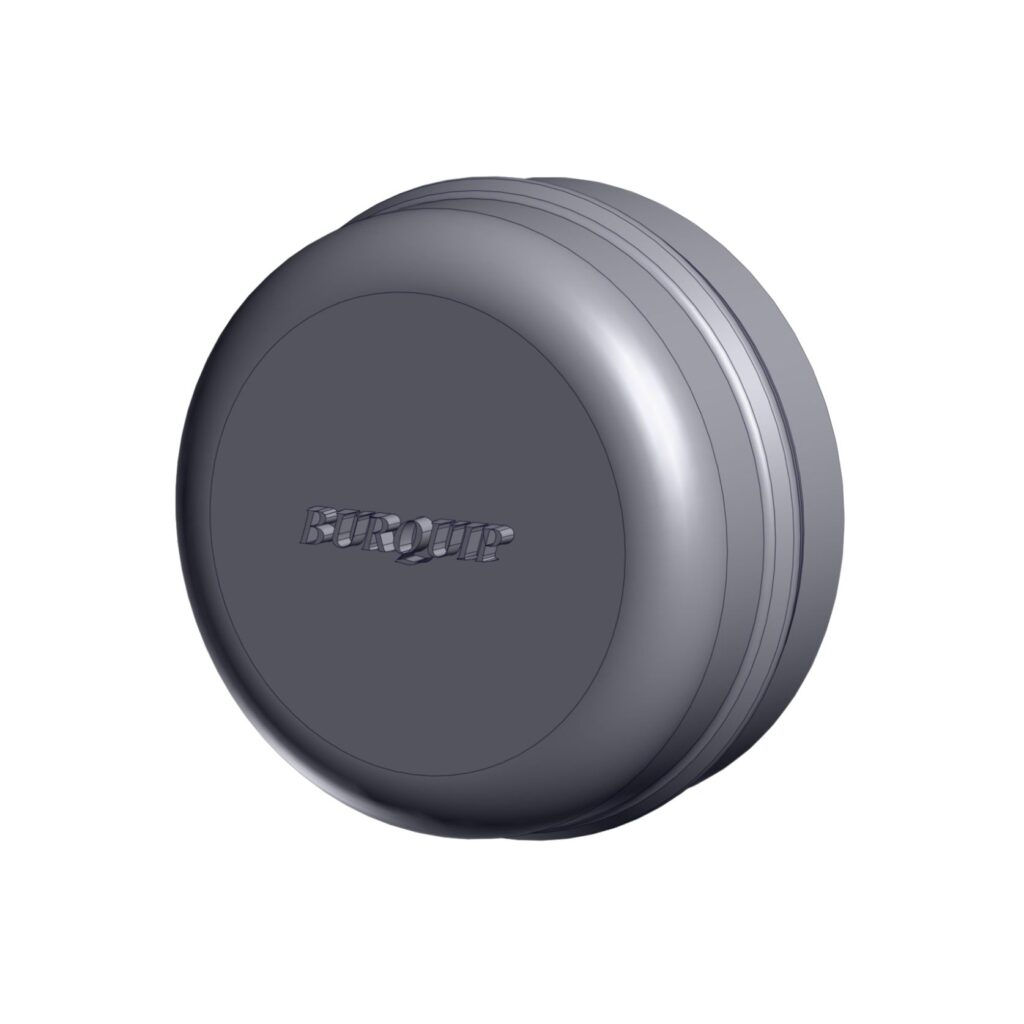 Grease Cap 85mm Steel - Burquip | Trailer Components & Parts