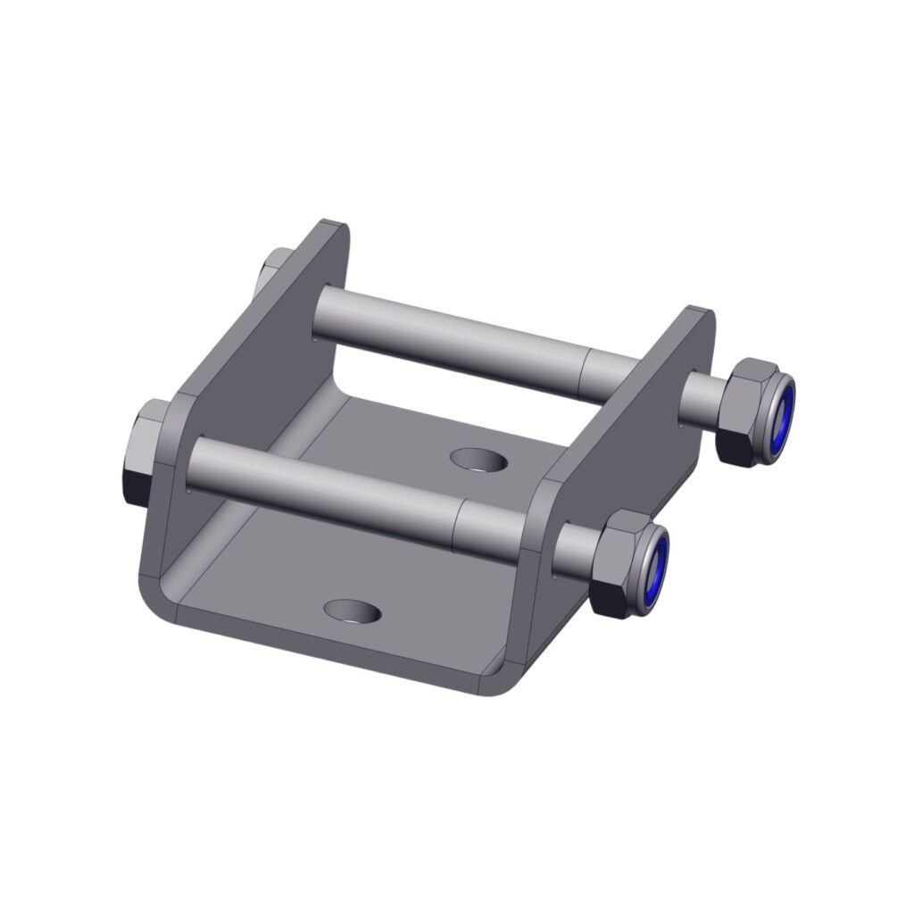 J0044 Bracket Assembly - Burquip | Trailer Components & Parts