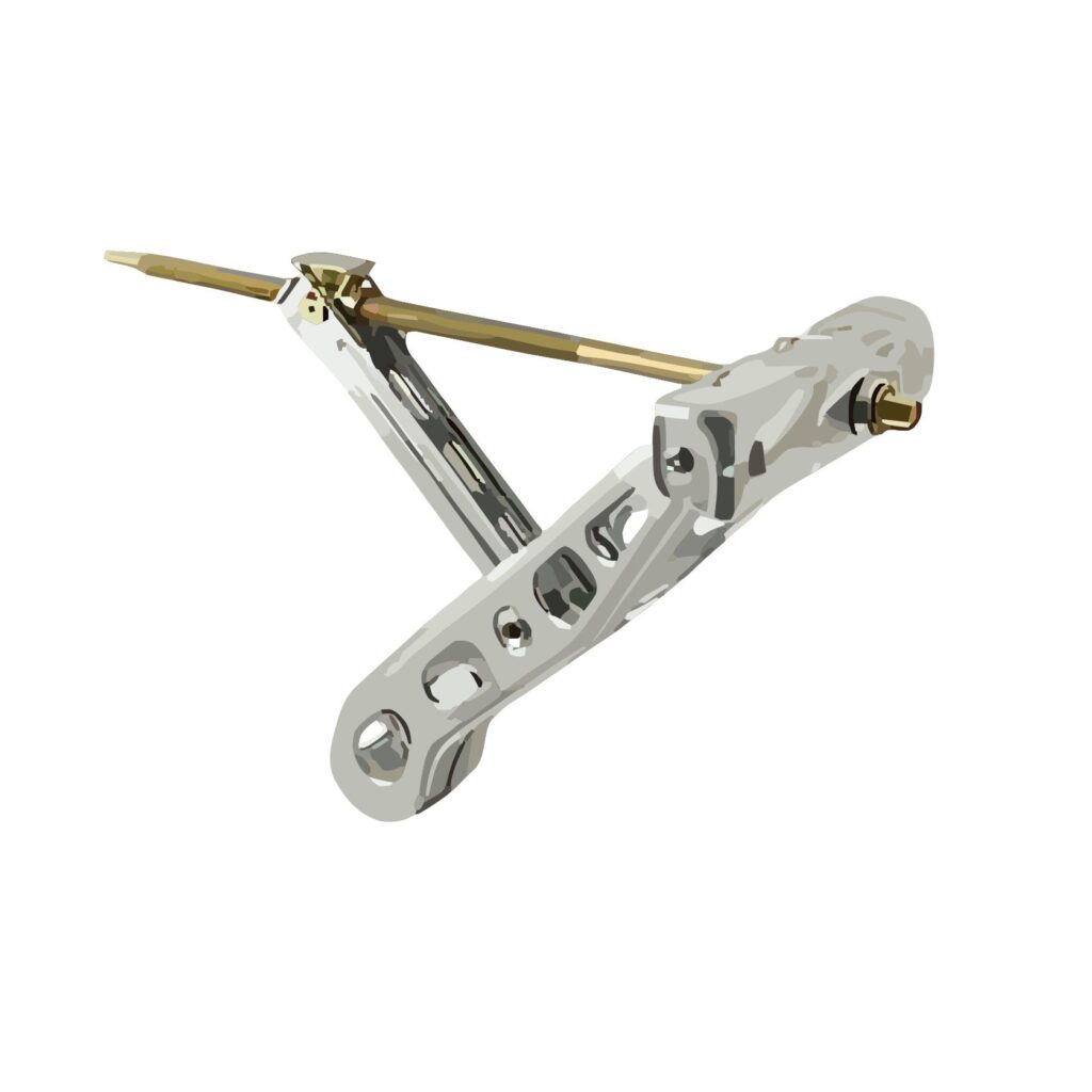 Corner Steady Galvanised Premium Long | Burquip | Trailer Components ...