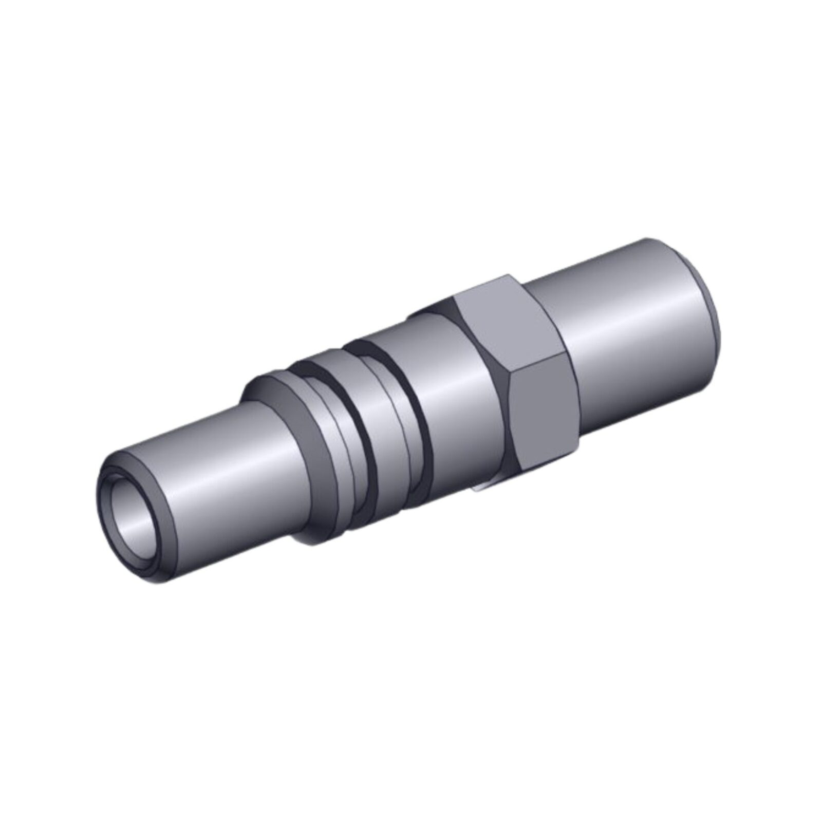 Hydraulic Fitting Gas 3/4" 4 Series - Burquip | Trailer Components & Parts