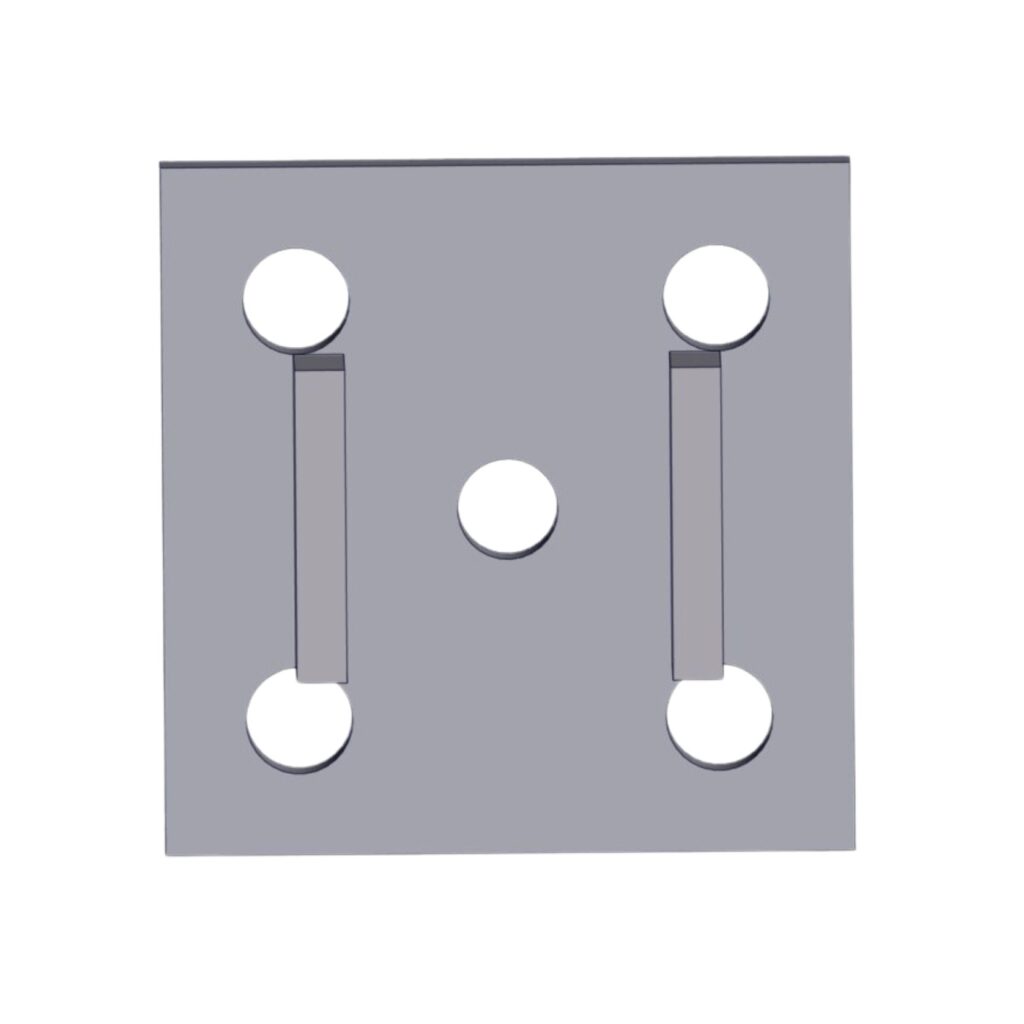 50mm Spring Seat - 16mm Holes - Burquip | Trailer Components & Parts